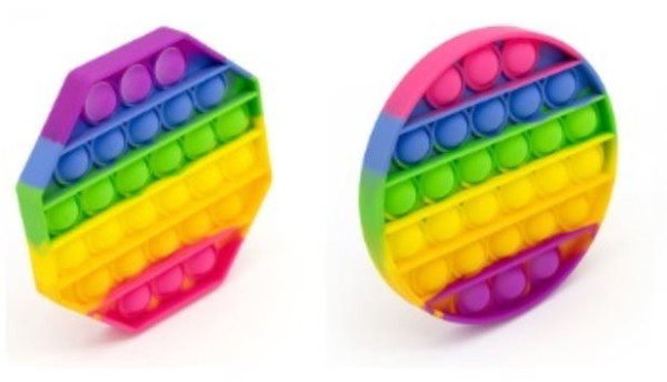 Pop It Fidget Rainbow - HOBBYTOYS - EKO:-