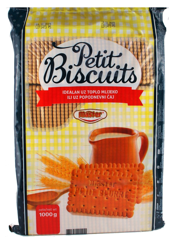 Master Petit Beurre Kex 1000G - KLAS - EKO:-