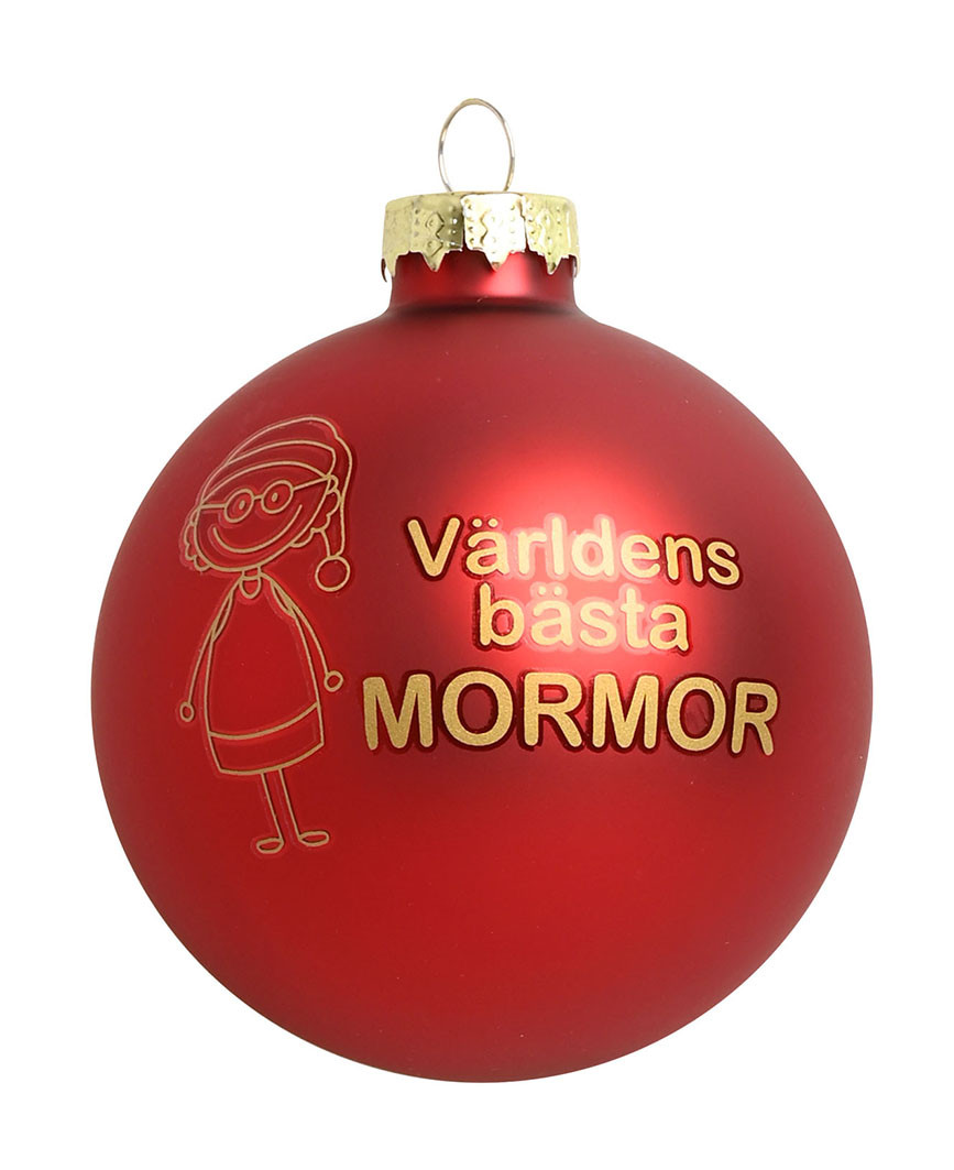 Mugg Världens Bästa Mormor - POP / DGA - EKO:-