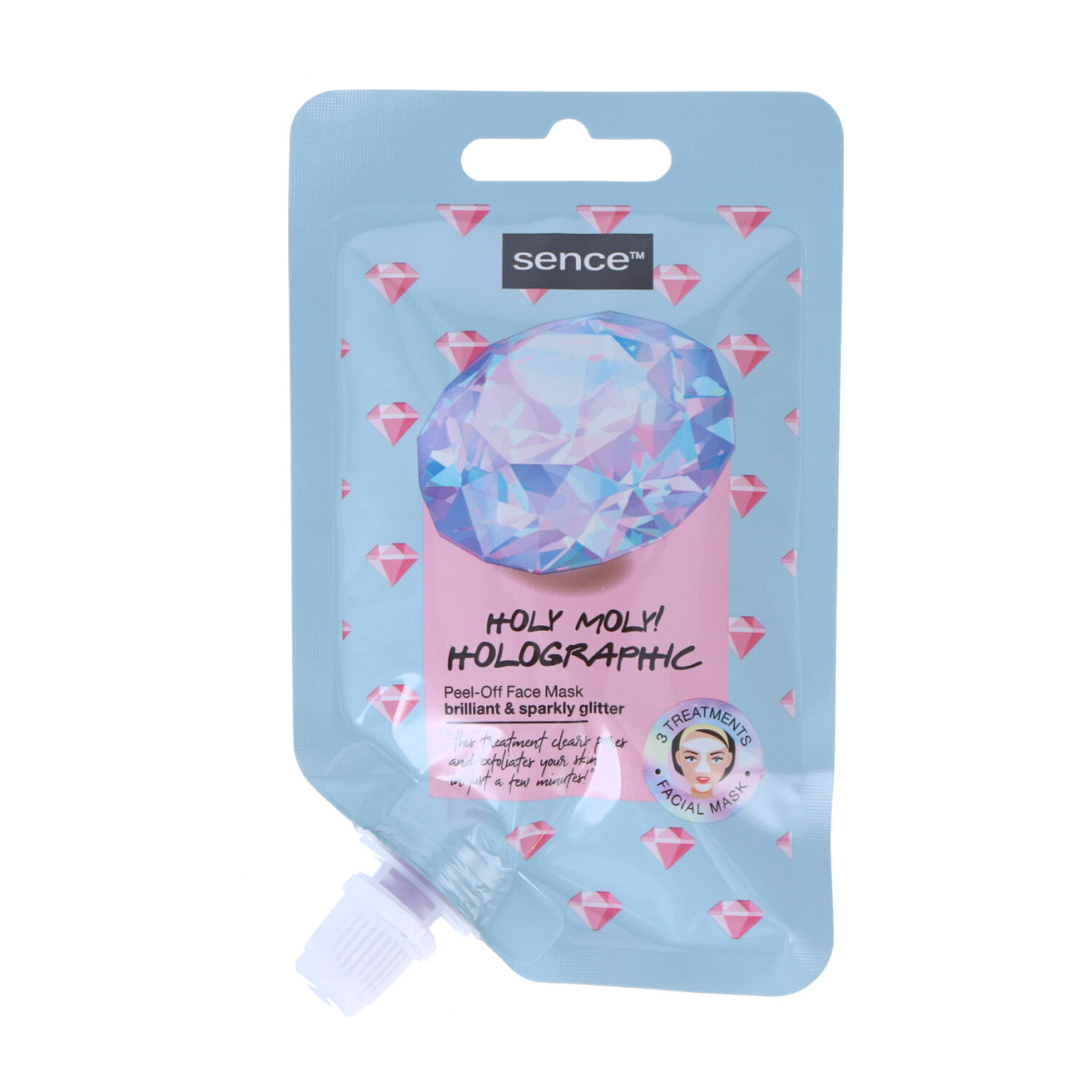 Sence Facial Peel-Off Mask 28G Pouch Glitter - SENCE - EKO:-