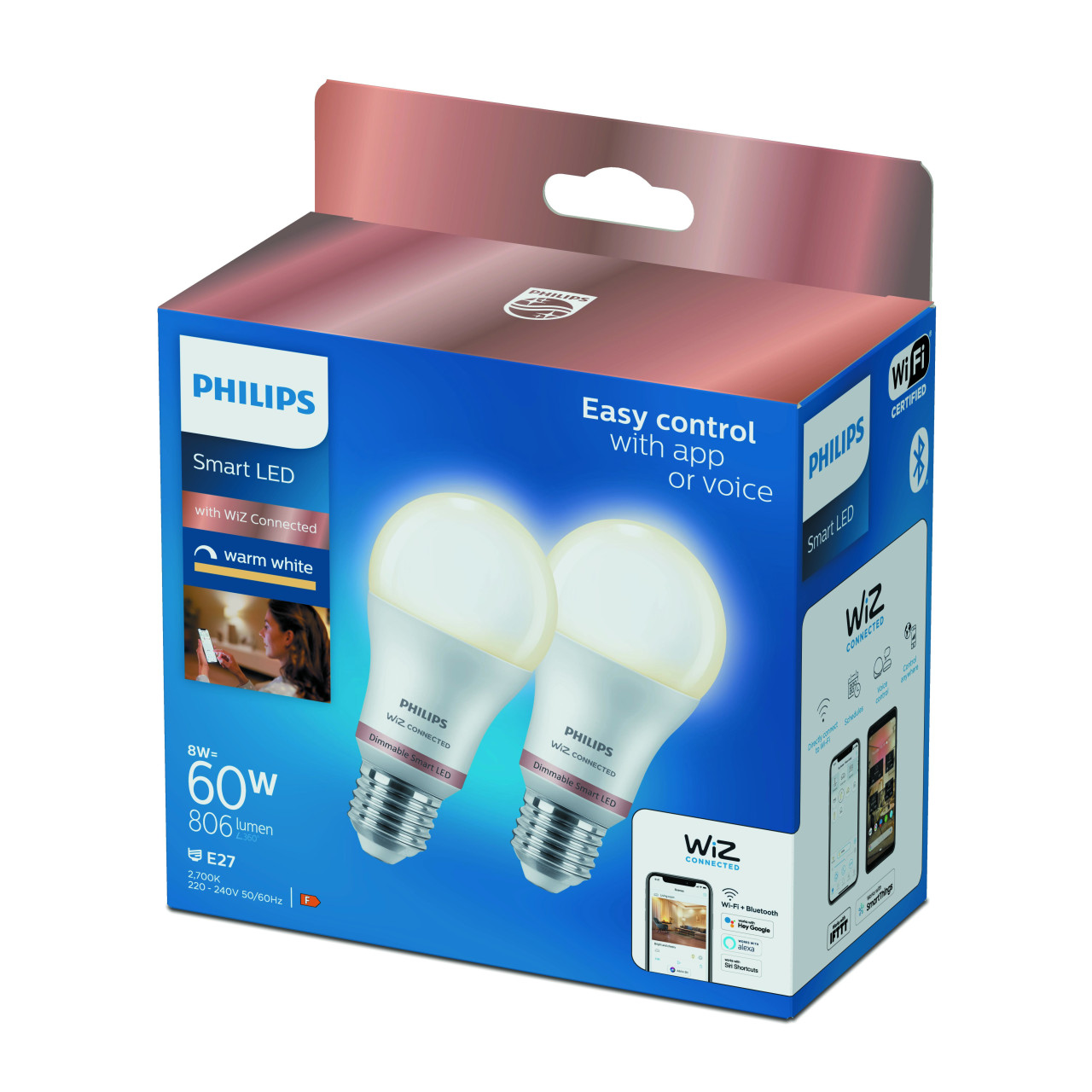 Smartl Sta 60W D 2P - PHILIPS - EKO:-