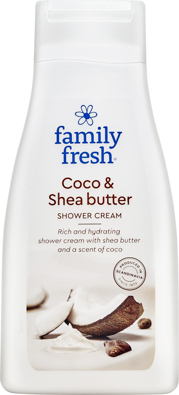 Family Fresh 500Ml Coco & Shea Butter Shower - Duschtvål - EKO:-