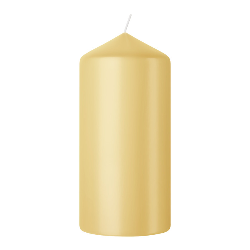 Blockljus 12Cm Beige - Bolsius - EKO:-