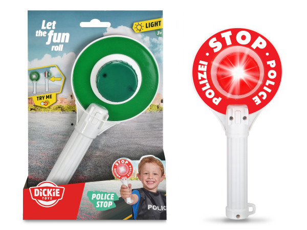 Polis Stoppskylt - Dickie Toys - EKO:-