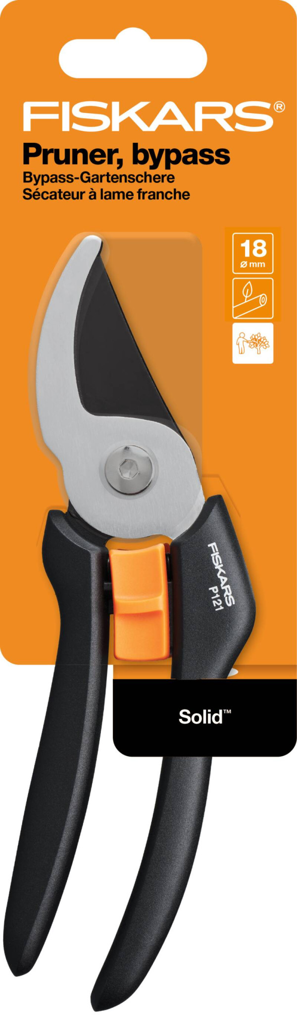 Solid Sekatör P121 - Fiskars - EKO:-