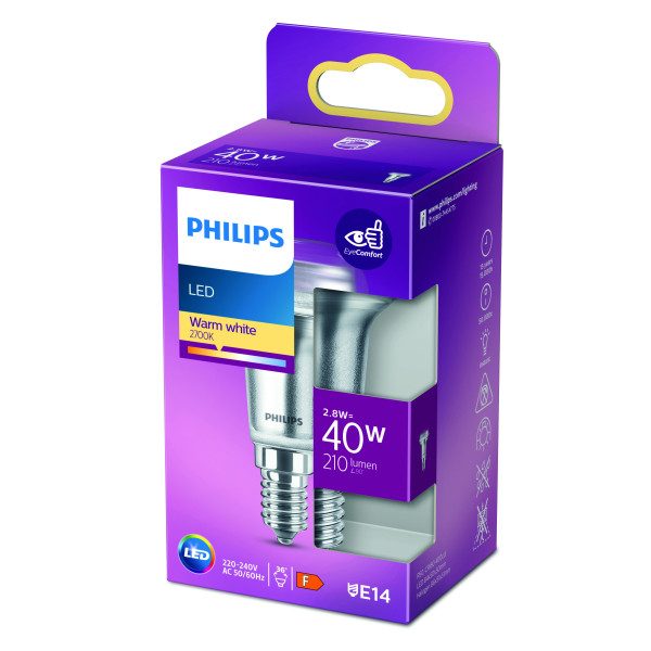 Led Classic Glas Reflektor R50 40W E14 Nd - PHILIPS - EKO:-