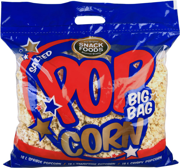 Popcorn Big Bag 18L - Ok Snacks - EKO:-