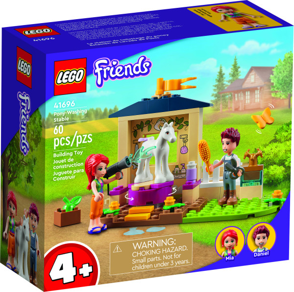 LEGO® Friends Stall med ponnytvätt 41696 Byggset (60 delar) - EKO:-