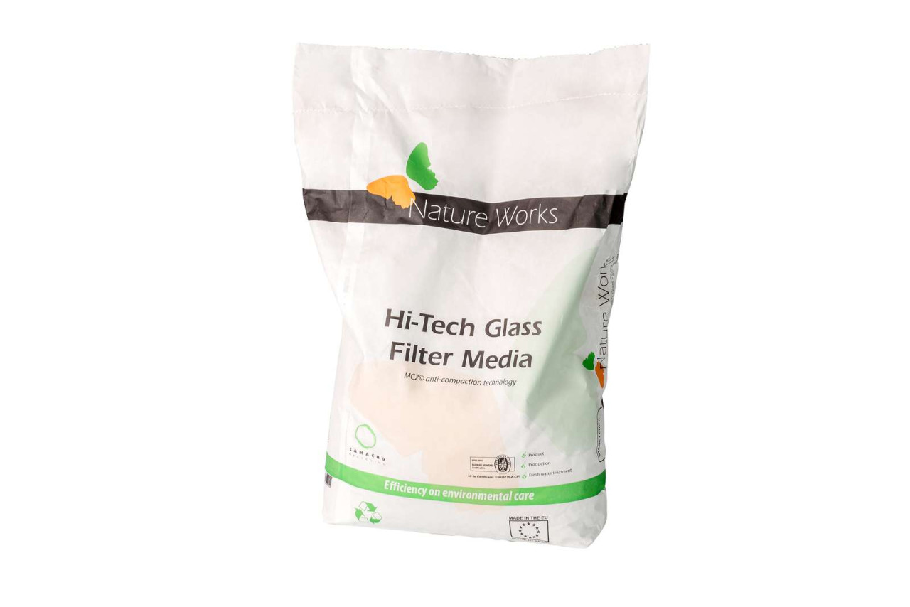 Filter Glas Media 20Kg Hi-Tech - EKO:-
