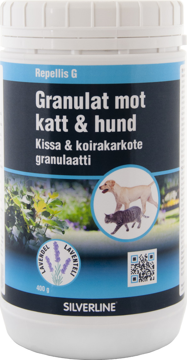 Avskräckning Katt & Hund Repellis G Granulat 400 G - SILVERLINE - EKO:-