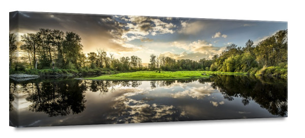 Tavla Canv Green Sunset 60X150 - ESTANCIA - EKO:-