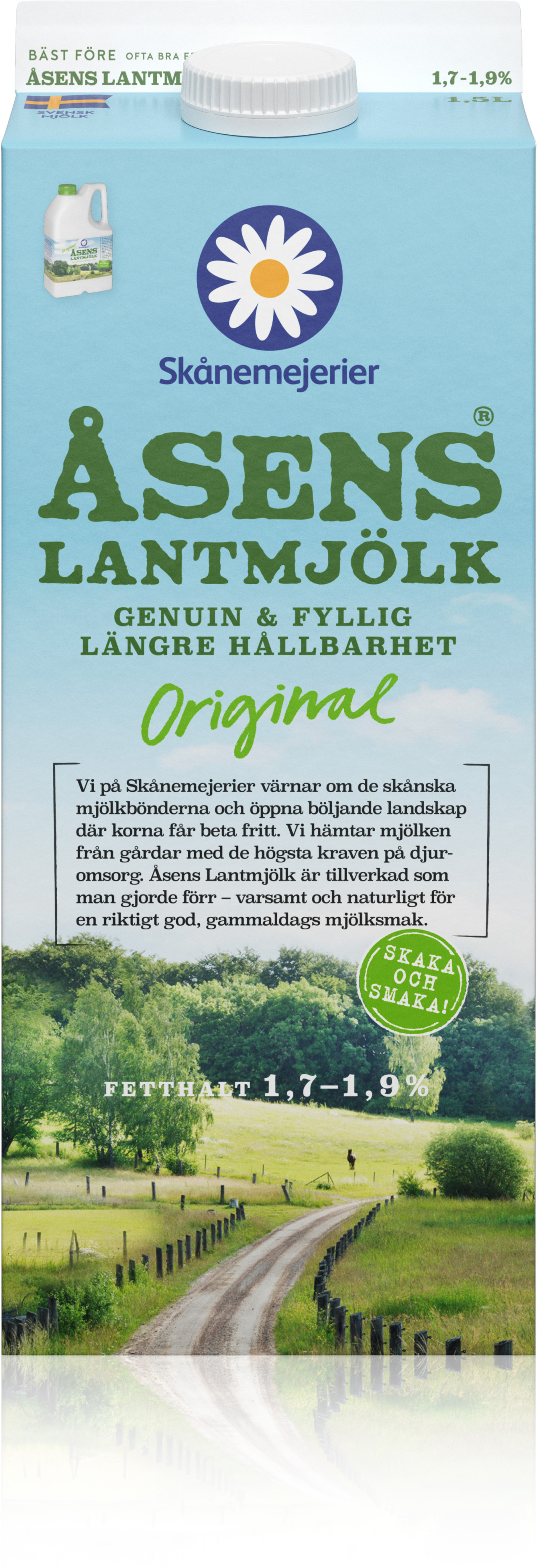 Åsens Lantmj Origin 1,5L - SKÅNEMEJERIER - EKO:-