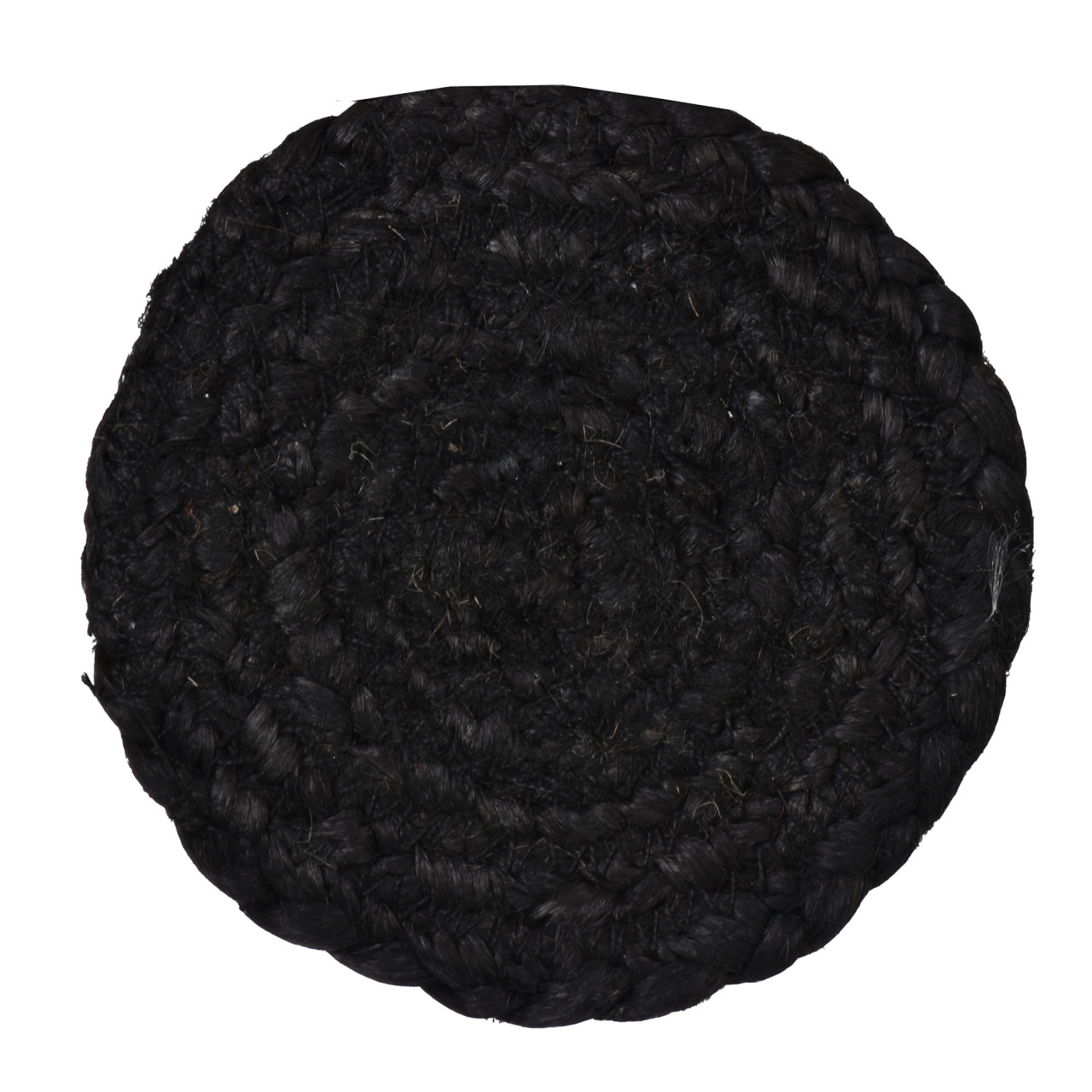 Drinkunderlägg 4P Erik Svart D10Cm - EKO:-