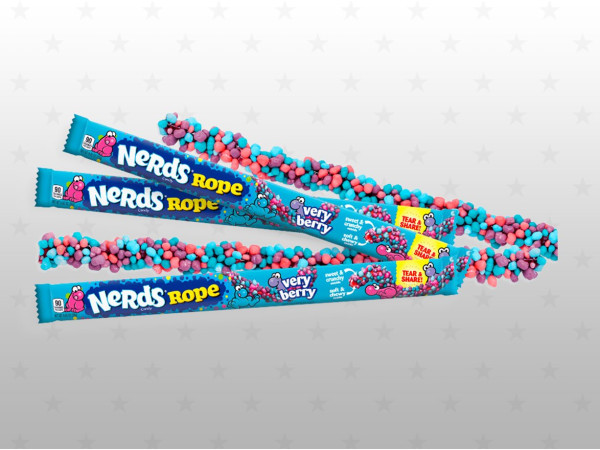 Nerds Rope Very Berry 26G - WONKA - EKO:-
