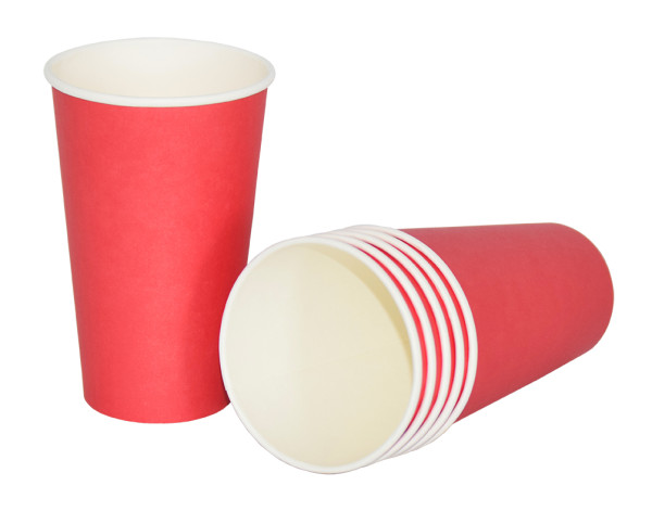 Red Party Cups Paper 24P - Hisab - EKO:-