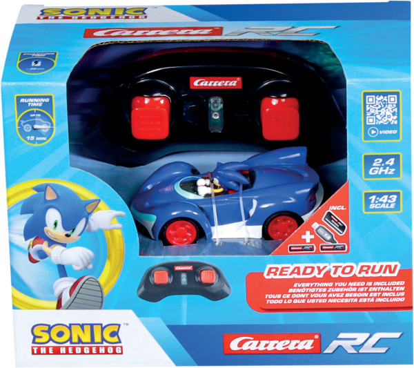 CARRERA RC TEAM SONIC RACING MINI RC SONIC 1:43 - EKO:-