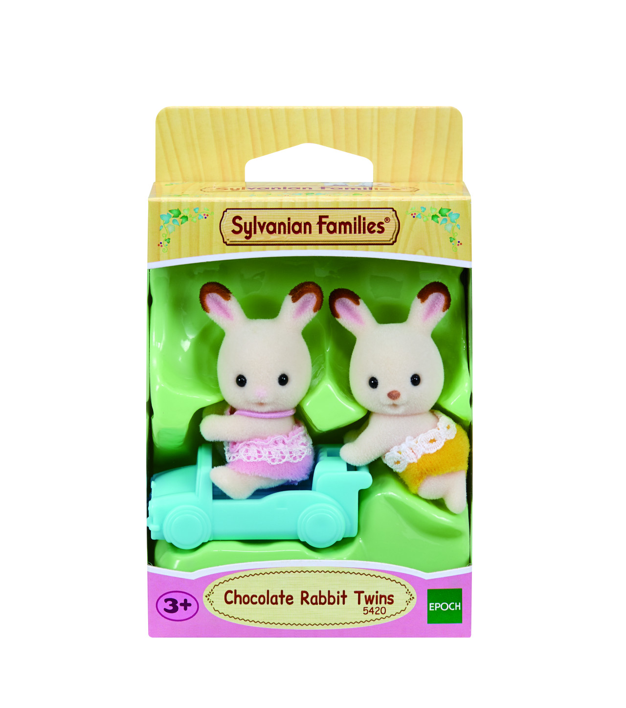 Chocolate Rabbit Twins - Sylvanian Fam - EKO:-