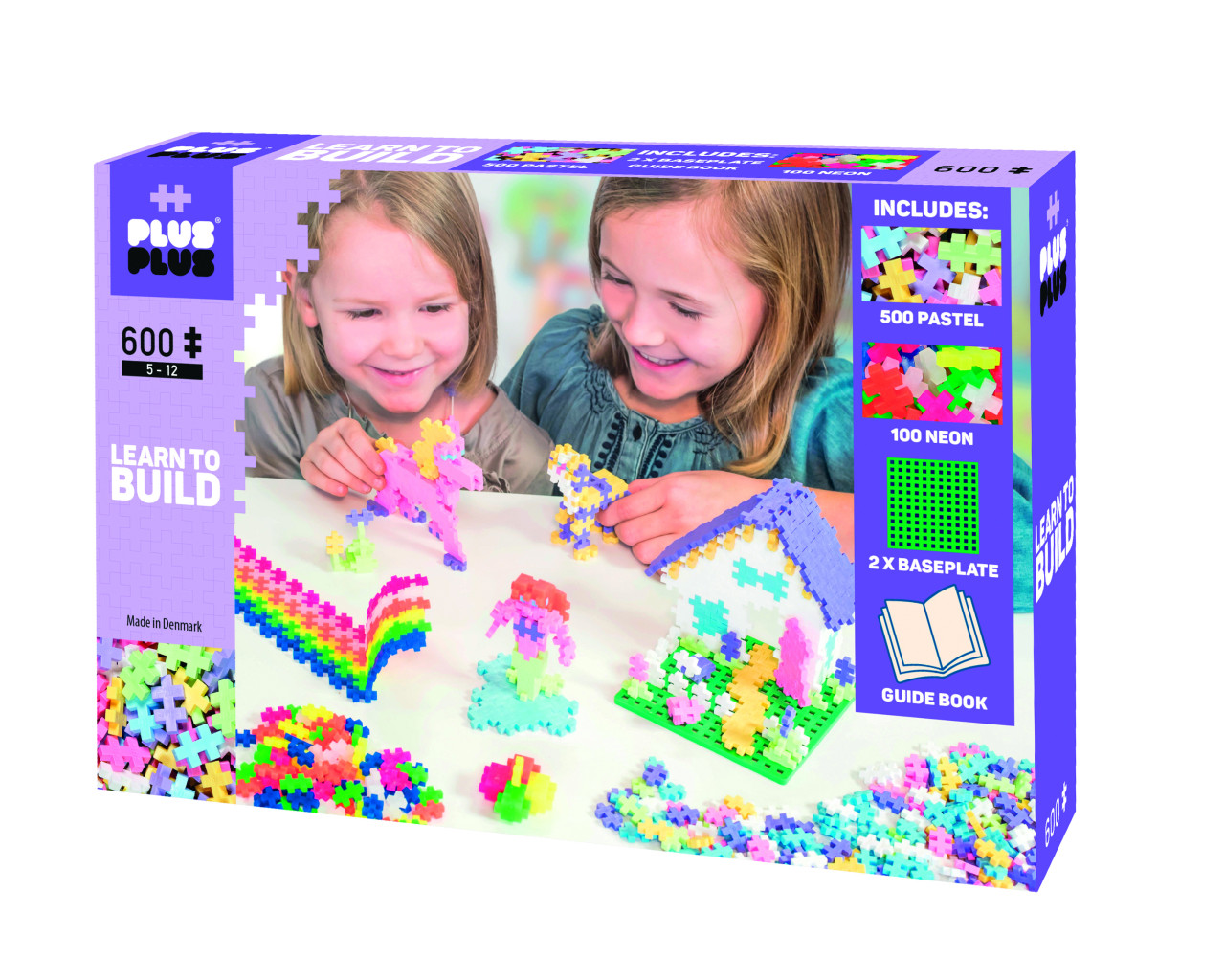 Learn To Build Pastell Europa - PLUSPLUS - EKO:-