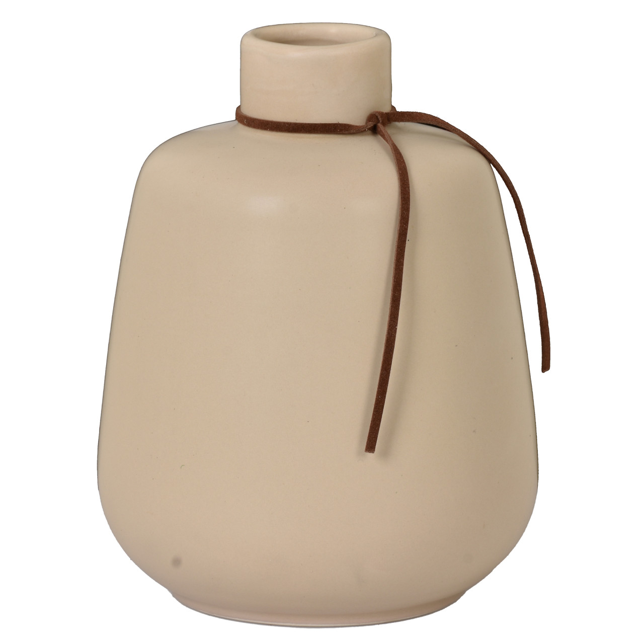 Vas Helsingborg Beige Keramik D12X H15Cm - GILBERT - EKO:-