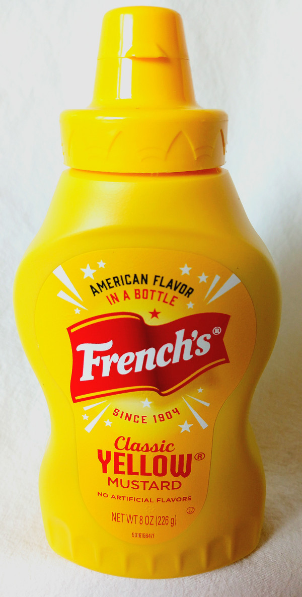 FRENCH YELLOW MUSTARD 227G - EKO:-