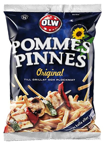 Pommes Pinnes 150G - Olw - EKO:-