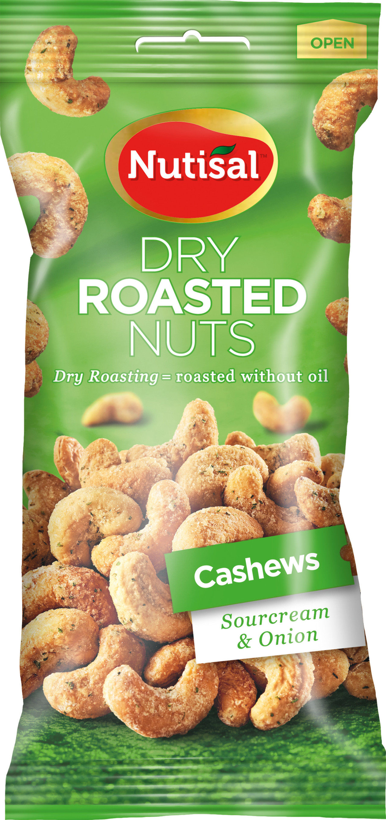 Nutisal Dr Cashew Sour Cream And Onion 60G - NUTISAL - EKO:-