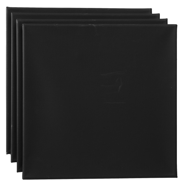 Stretched Canvas 4 Svart 30X30 - Panduro - EKO:-