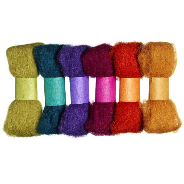 Nepal Wool Sats 6X2G Höstfärg - PANDURO - EKO:-