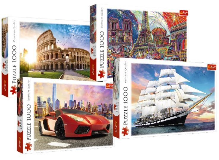 Pussel 1000Bit - Trefl - EKO:-