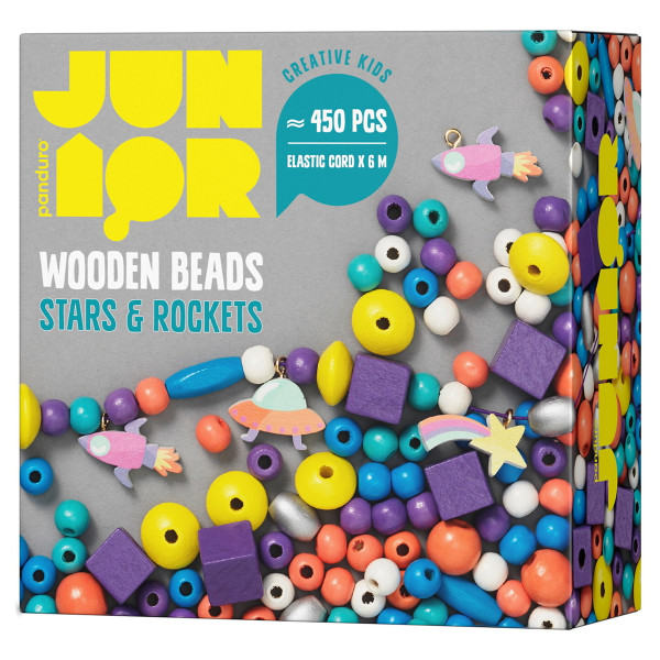 Träpärlor För Barn - Rymden - PANDURO - EKO:-
