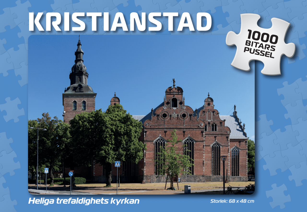 Kristianstad Kyrkan - SVENSKA PUSSEL 1000BIT - EKO:-