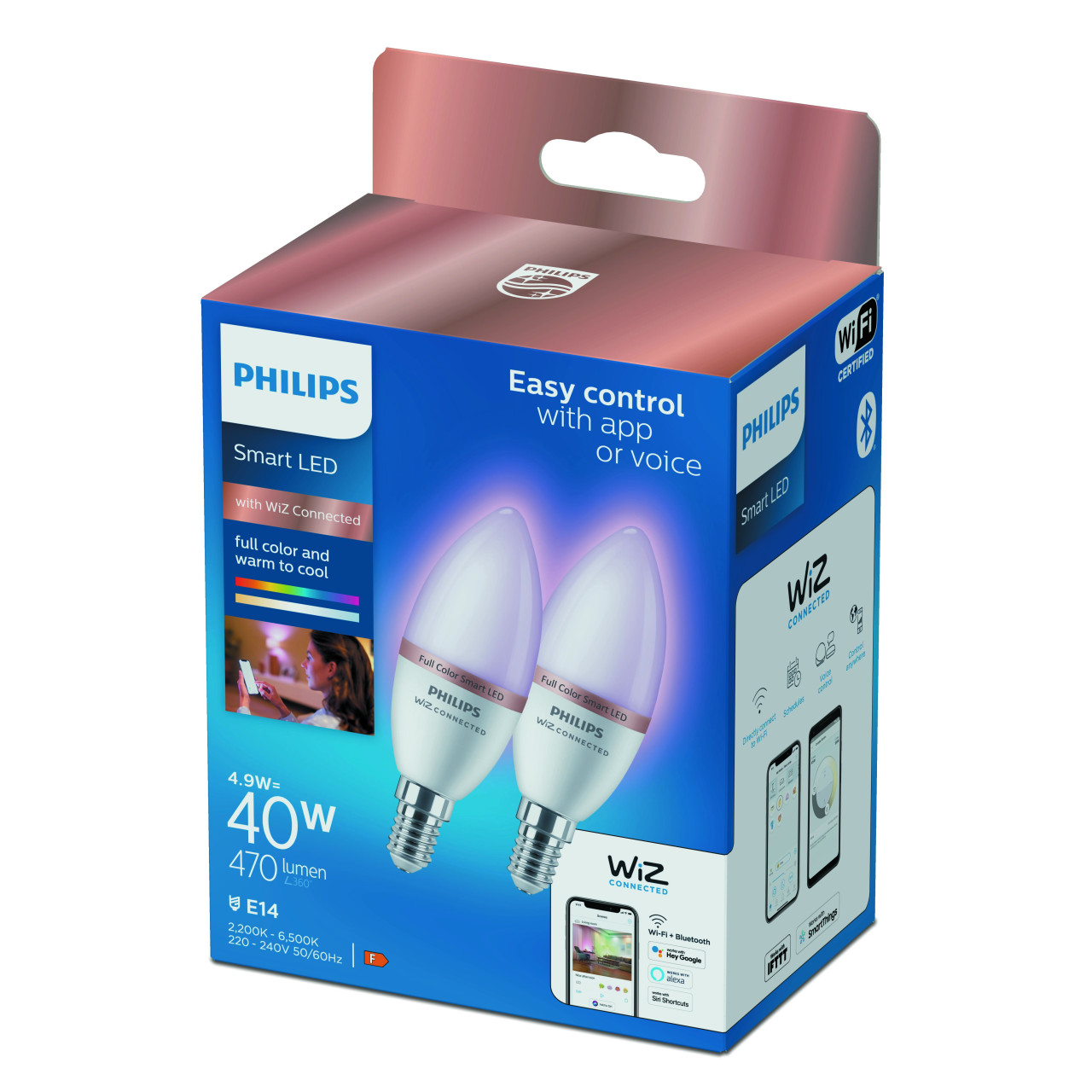 Smartl 40W Färg 2P - EKO:-