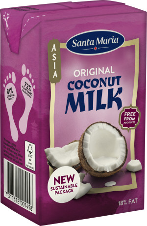 Coconut Milk Original 250Mlx12 - SANTA MARIA - EKO:-