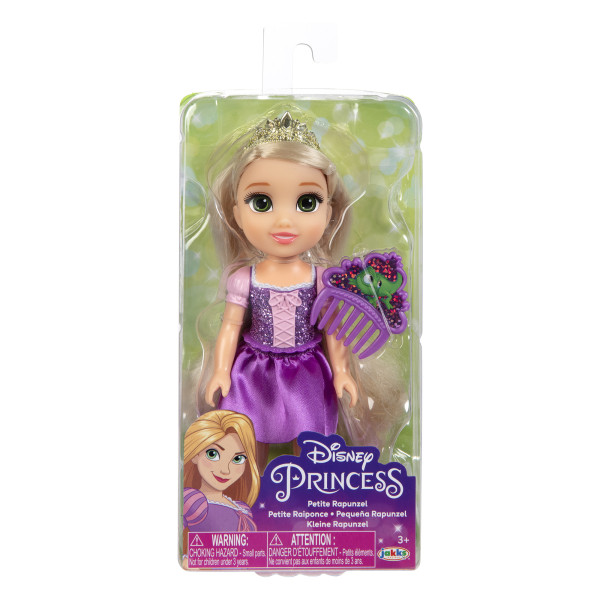 Doll W Comb Rapunzel 15C - Disney Princess - EKO:-