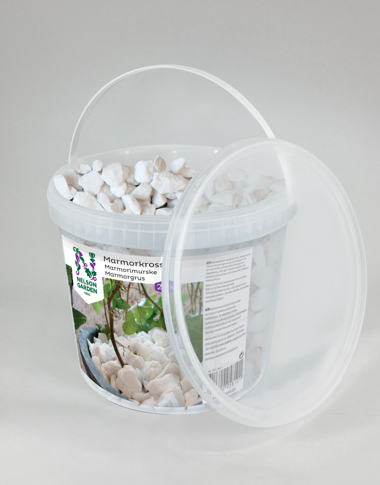 Dekorsten Marmorkross 2,2 Kg - NELSON GARDEN - EKO:-