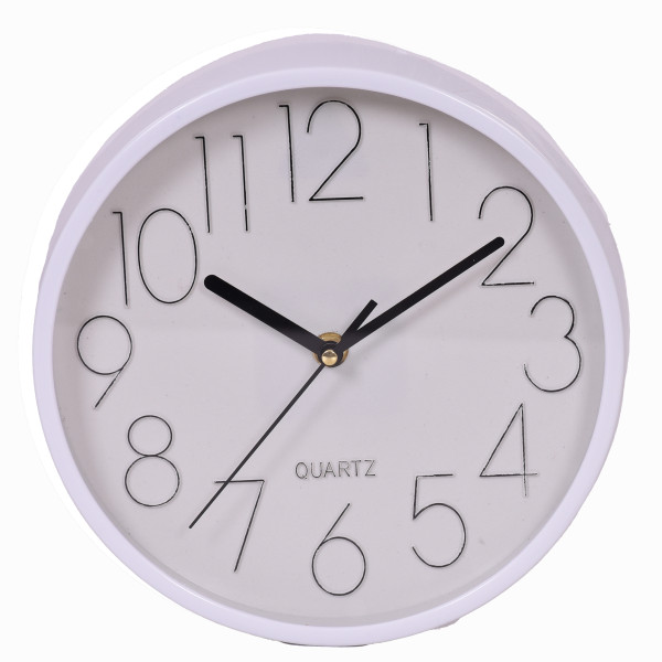 Klocka Vit Ø23 - EKO:-