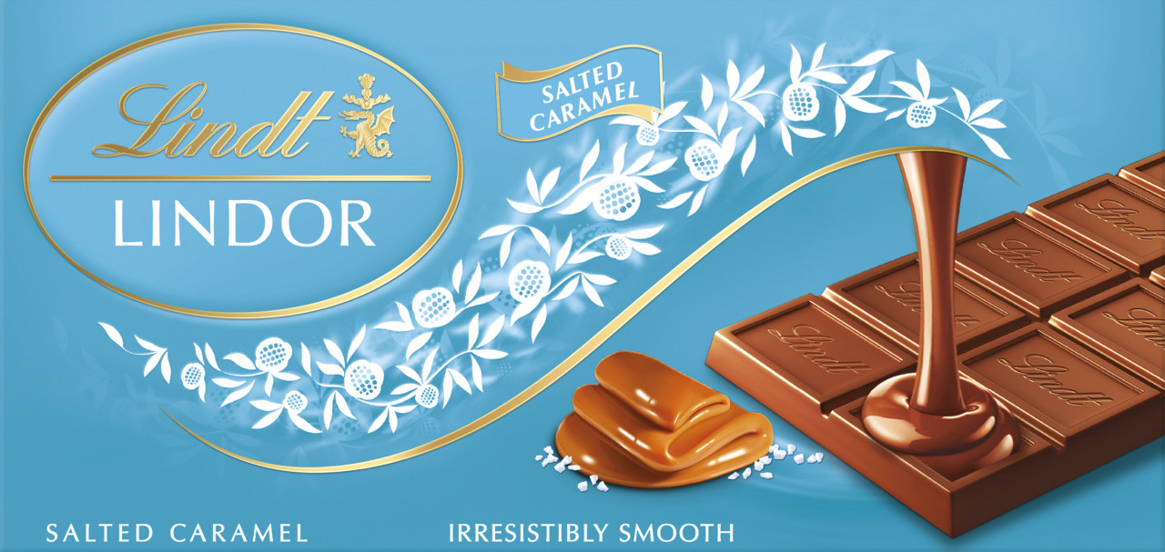 Tablet Salted Caramel 100G - Lindor - EKO:-