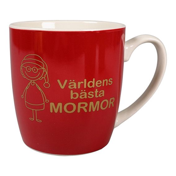 Mugg Världens Bästa Mormor - EKO:-