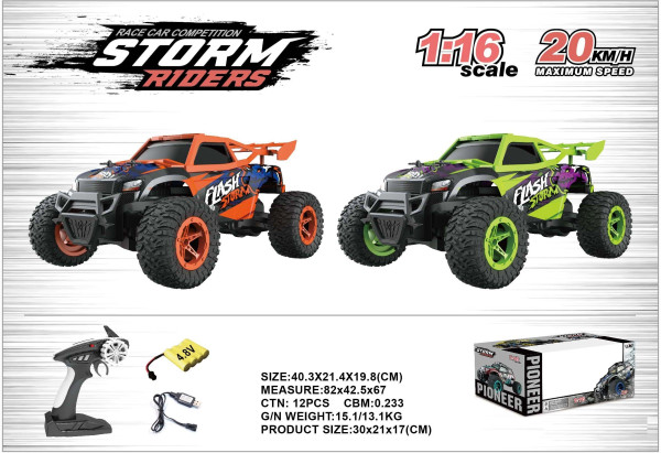 Rc Bil 1:16 Storm Riders High Speed - HOBBYTOYS - EKO:-