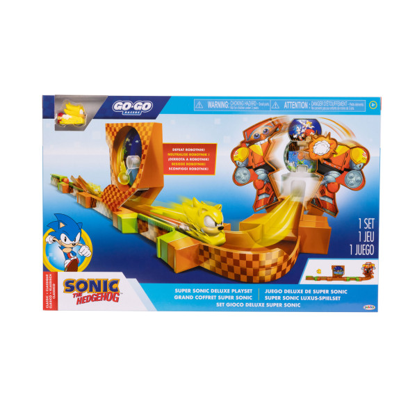 Sonic The Hedgehog Go Go Racers Deluxe Playset - SONIC - EKO:-