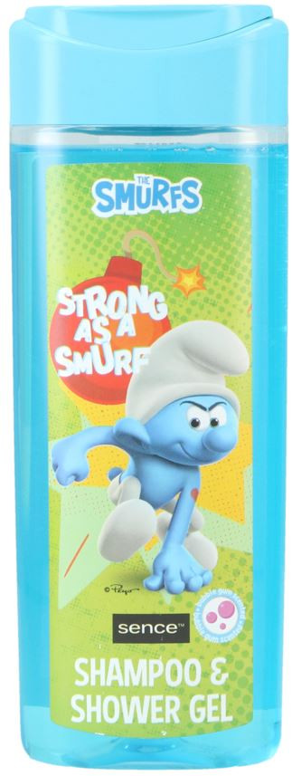 Smurfs Shampoo&Shower Gel 210Ml Green Bubblegum - EKO:-