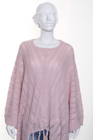 Chipponett Poncho Dam - SWEET LEMON - EKO:-