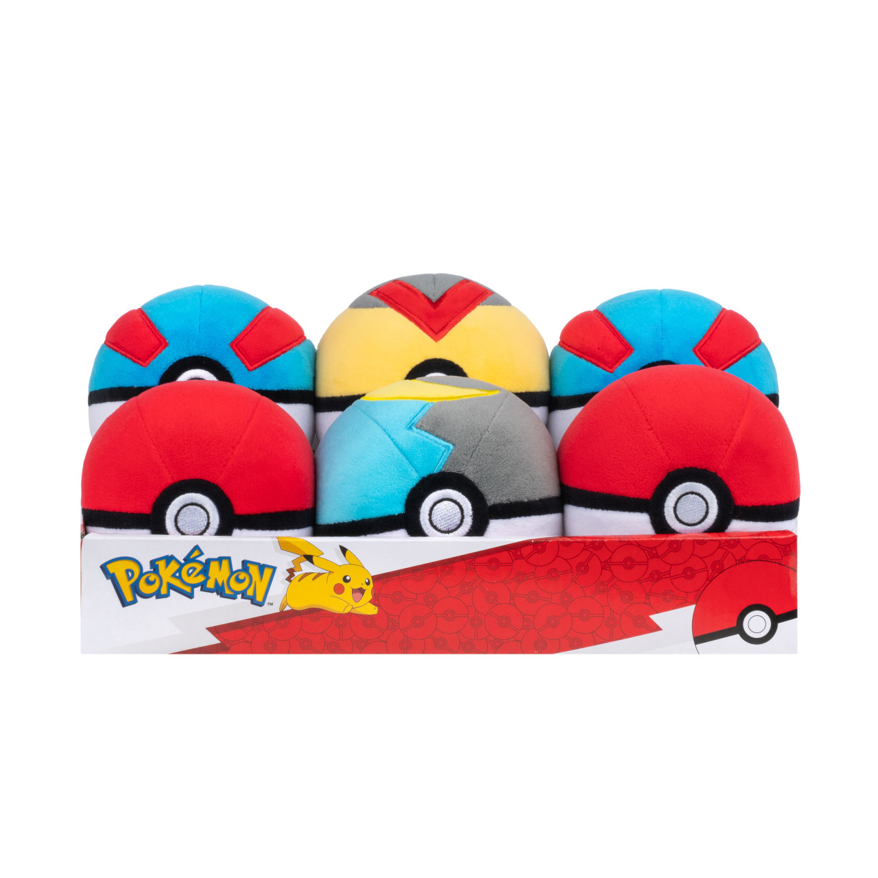 Plush 10 Cm Pokeball Ass Cdu - POKEMON - EKO:-