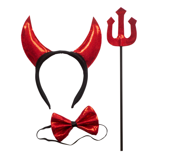 Headband Red Devil Set - HISAB - EKO:-