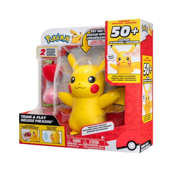 Pokemon Train And Play Deluxe Pikachu - POKEMON - EKO:-