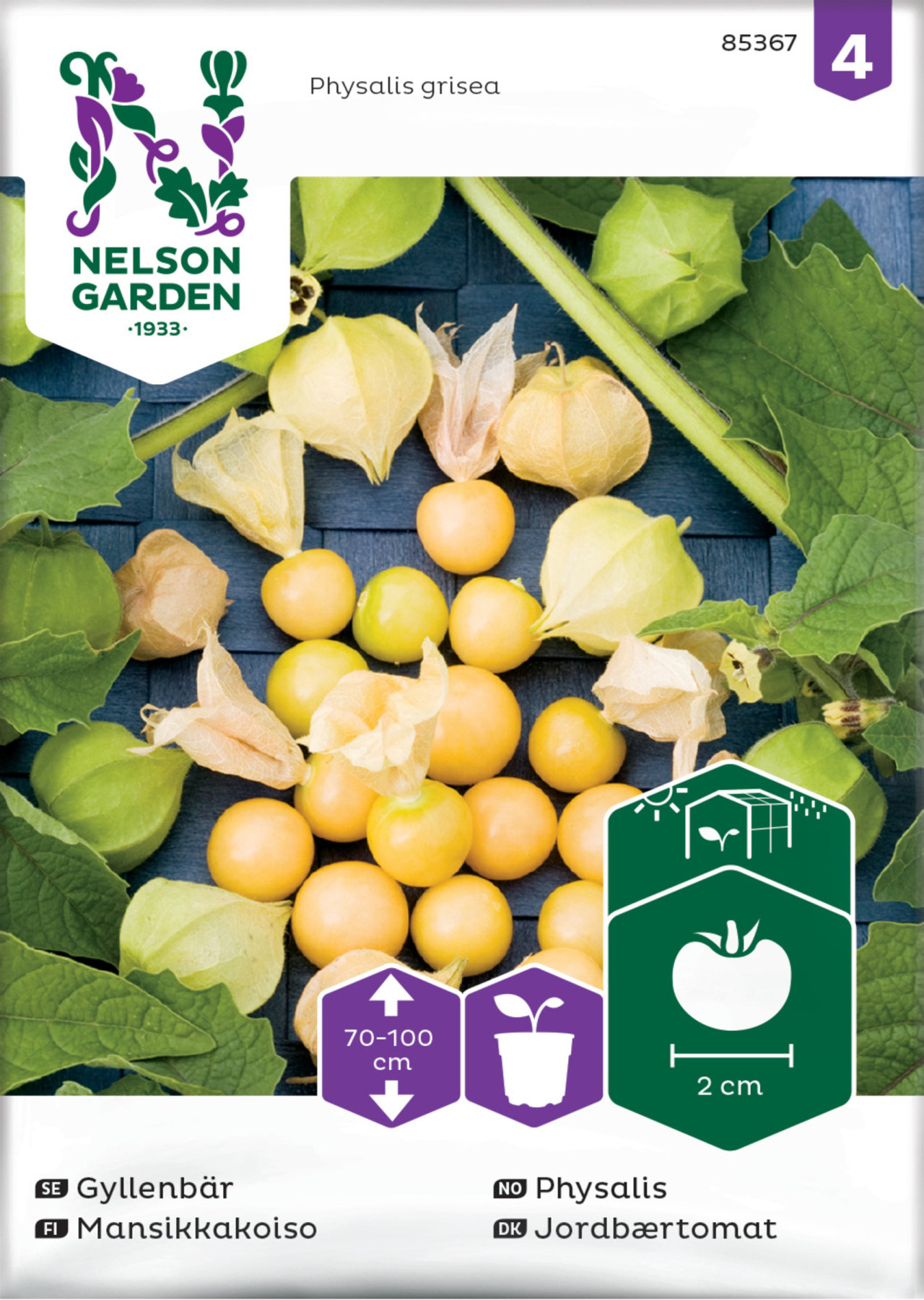 NELSON PG4 FRÖ GYLLENBÄR - EKO:-