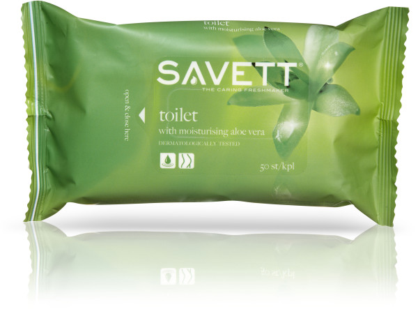 Toilet Reseal Aloe Vera 50P - Savett - EKO:-
