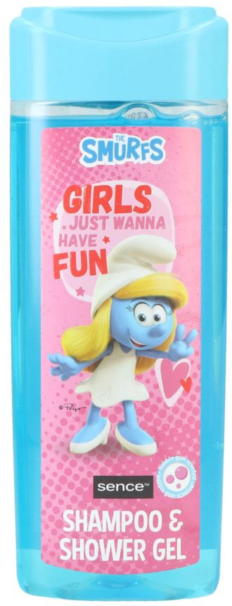Smurfs Shampoo&Shower Gel 210Ml Pink Bubblegum - SMURF - EKO:-