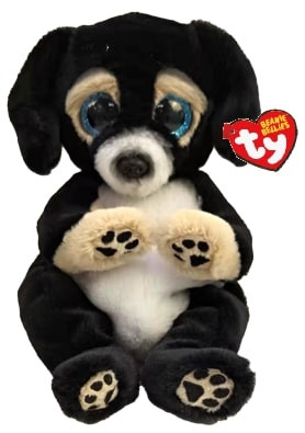 Ranger - Black Dog Reg - Ty Beanie Bellies - EKO:-