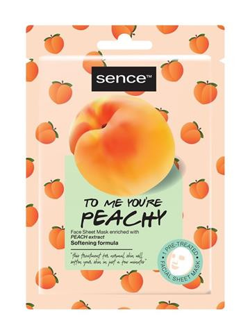 Sence Facial Sheet Mask 20Ml To Me You'Re Peachy - EKO:-